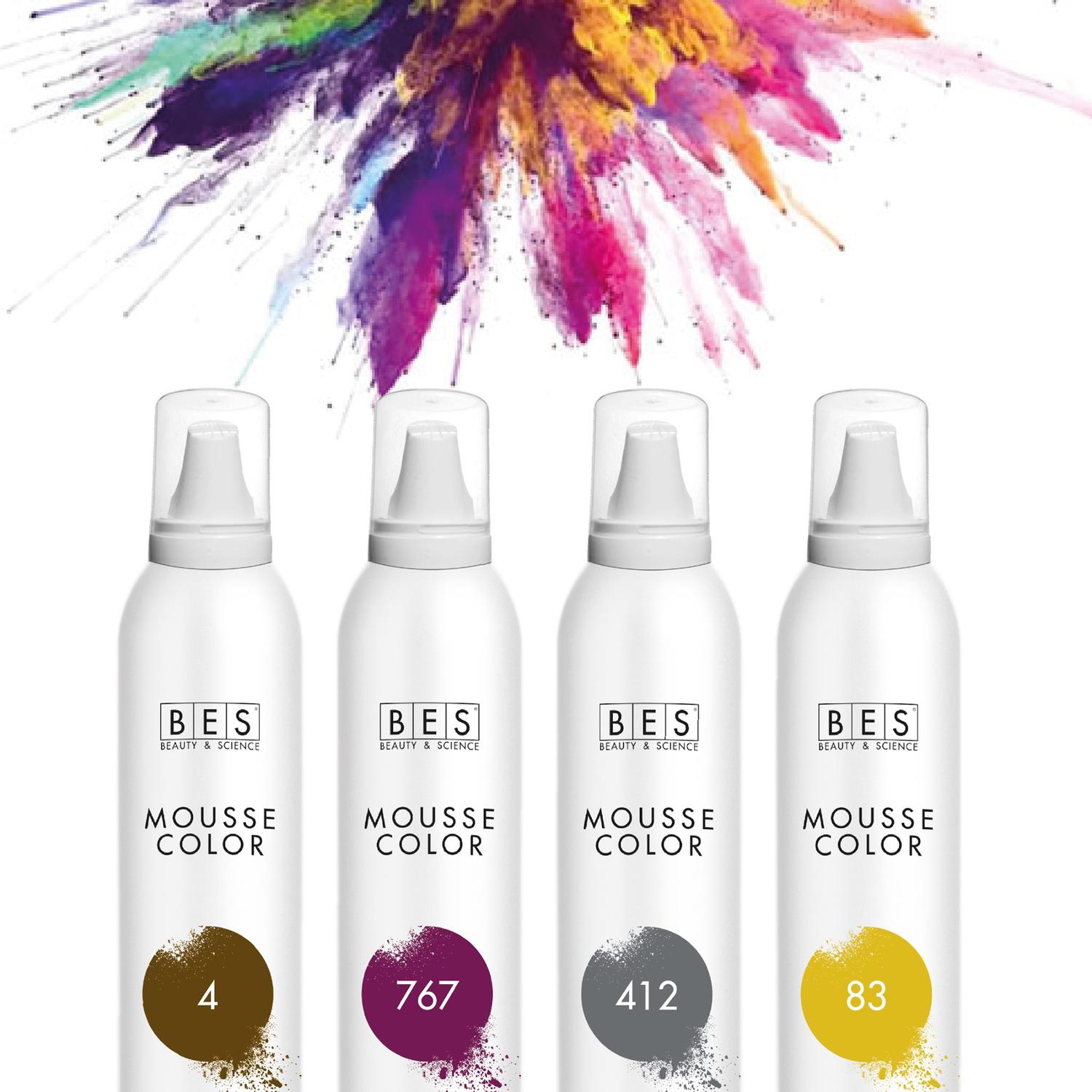 Mousse Color színező hab - Színezők